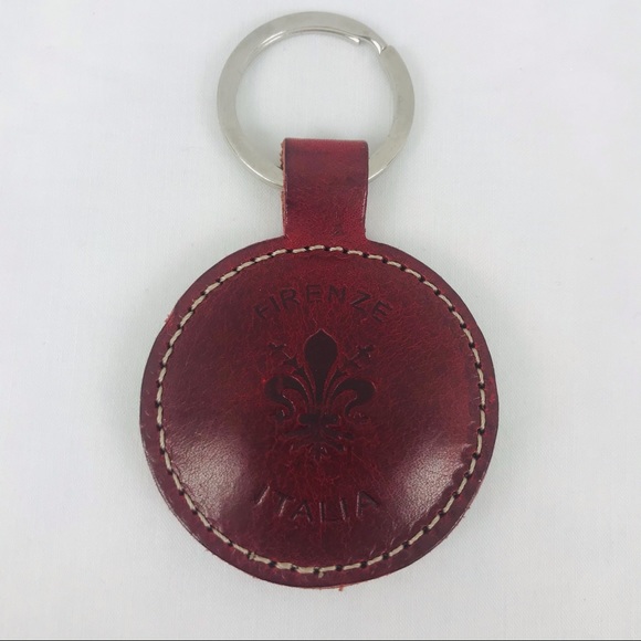 Accessories | Firenze Italia Leather Keychain | Poshmark
